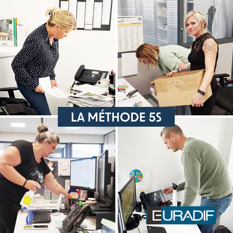 Rangement et organisation : la méthode 5S - Euradif